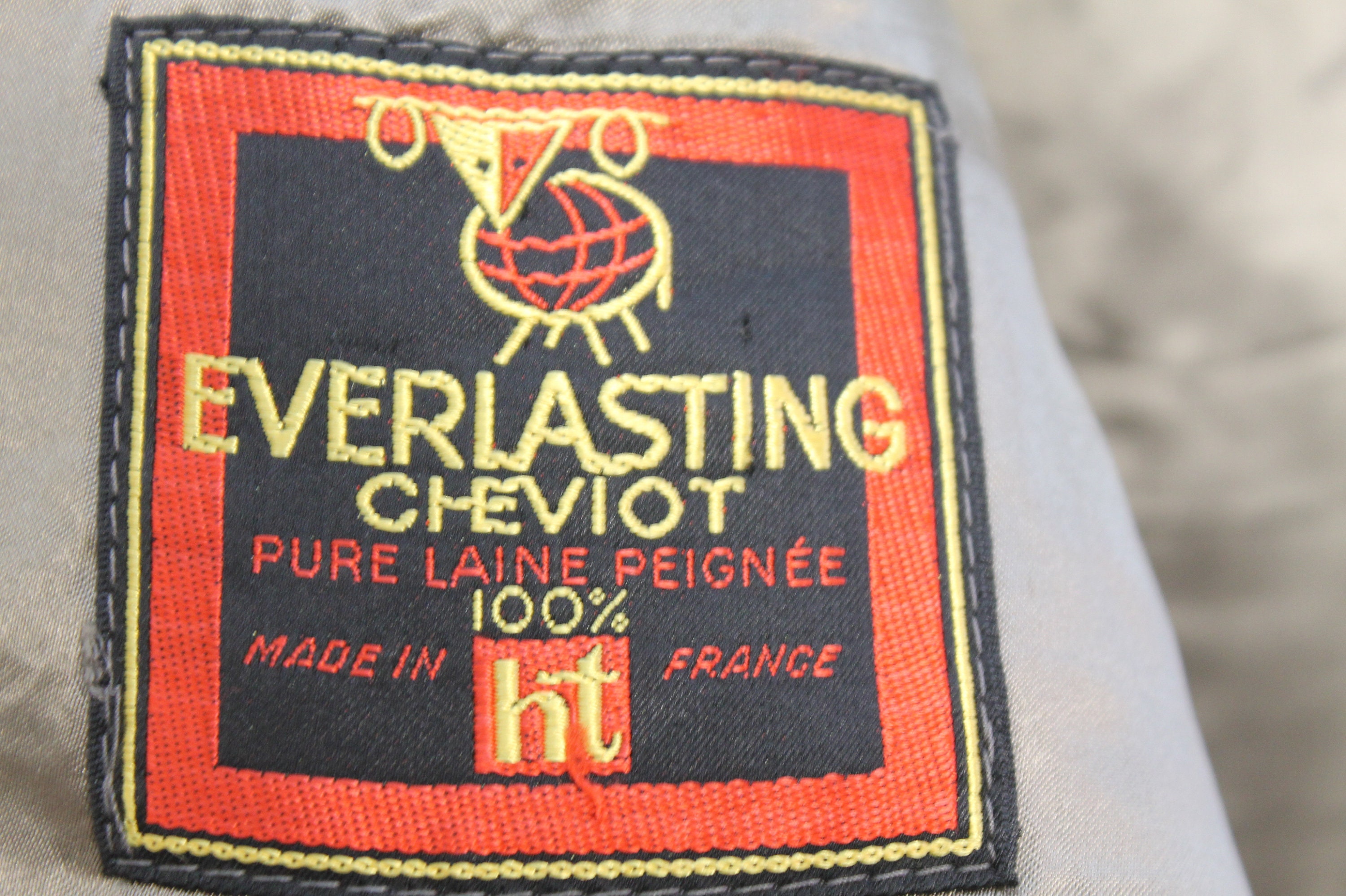 Wool Coat Vintage Men / 70s Vintage Tweed Coat / Cheviot Wool Coat ...