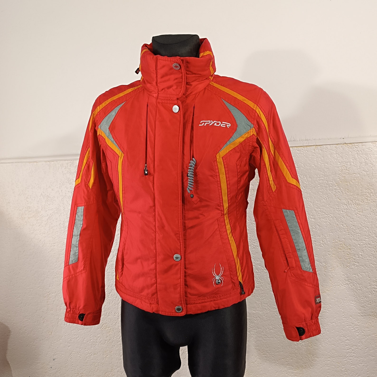 Spyder Jacket Women, Red Ski Jacket Women, Padded Jacket, Insulate ...