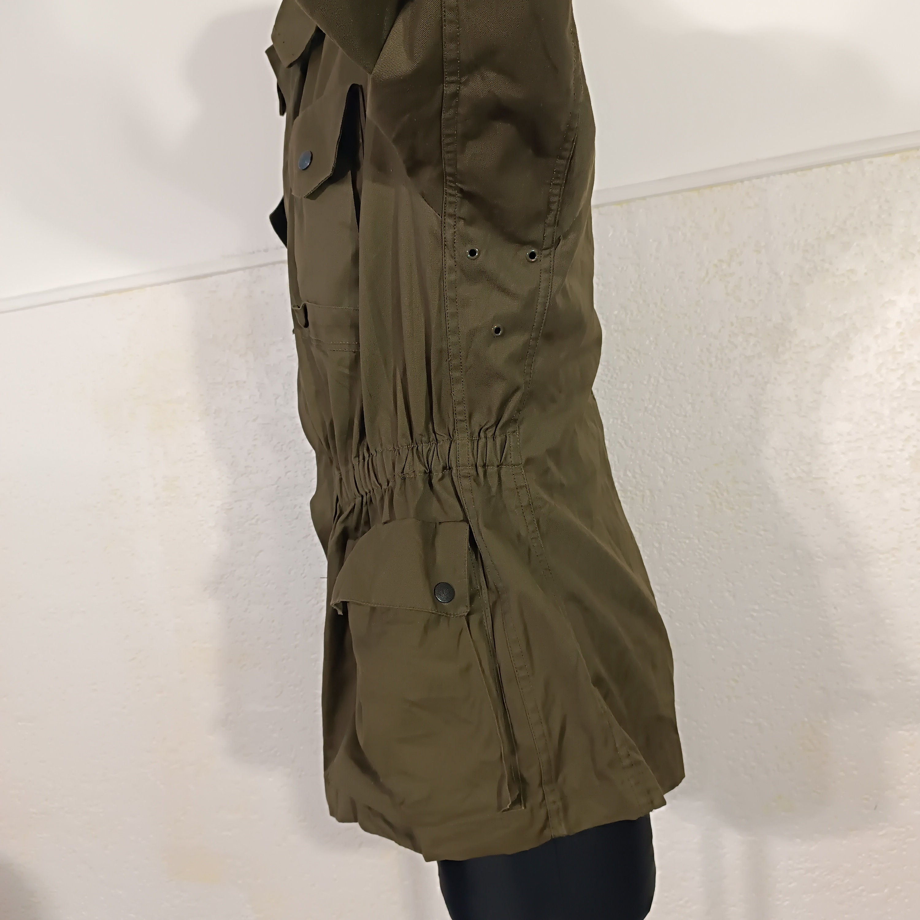 Original Italian Army Olive Green Jacket Shirt Military BDU Surplus ...