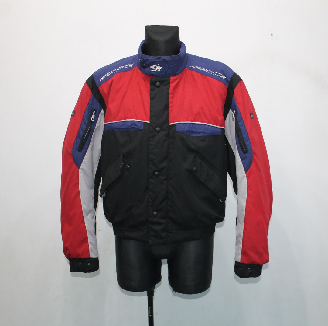 90s Vintage Motorcycle Jacket, Cordura Jacket, Textil Motorcycle Jacket ...