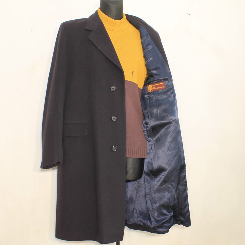 Crombie Overcoat Mens - Etsy UK