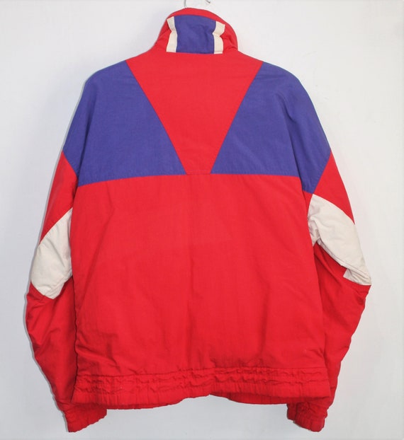 skiing jacket 80s Vintage / Puffer Jacket Retro White… - Gem