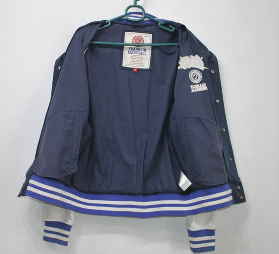 Varsity Bomber Jacket Men, Franklin Marshall Jacket, … - Gem