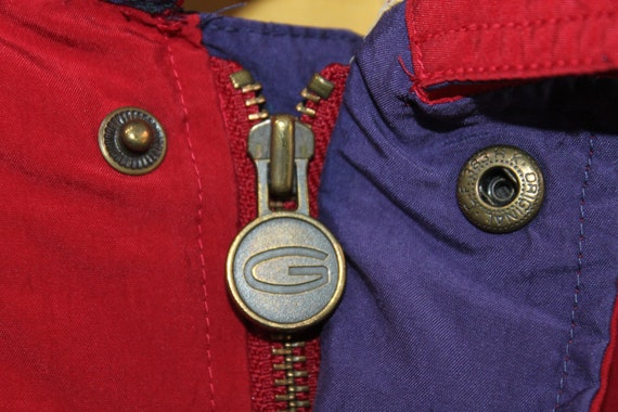 GANT Golf US OPEN 80s Vintage Harrington Bomber Red P… - Gem