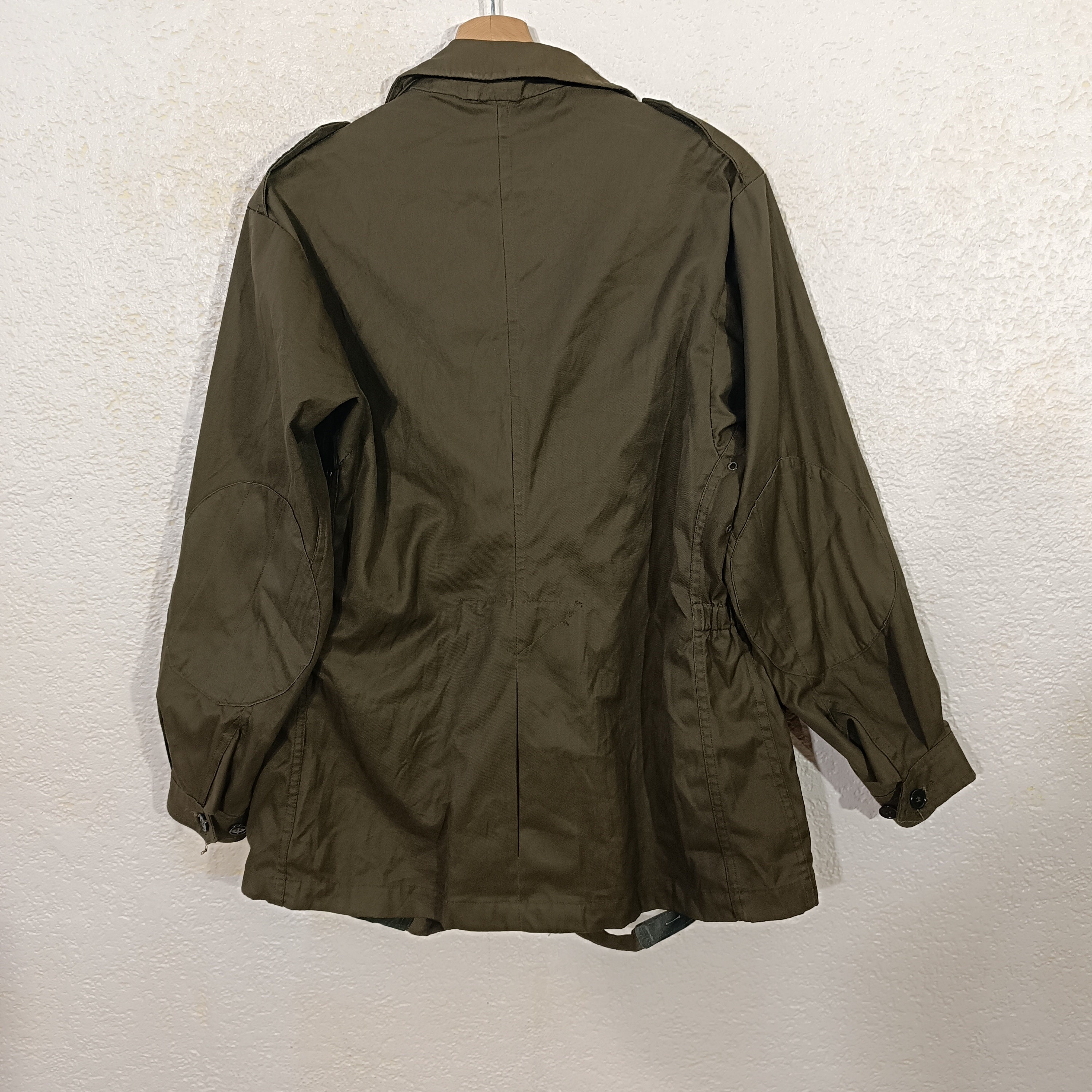 Original Italian Army Olive Green Jacket Shirt Military BDU Surplus ...