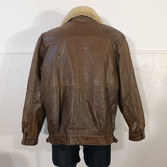 Aviator Jacket, Fighter Pilot Jacket, Vintage Leather… - Gem