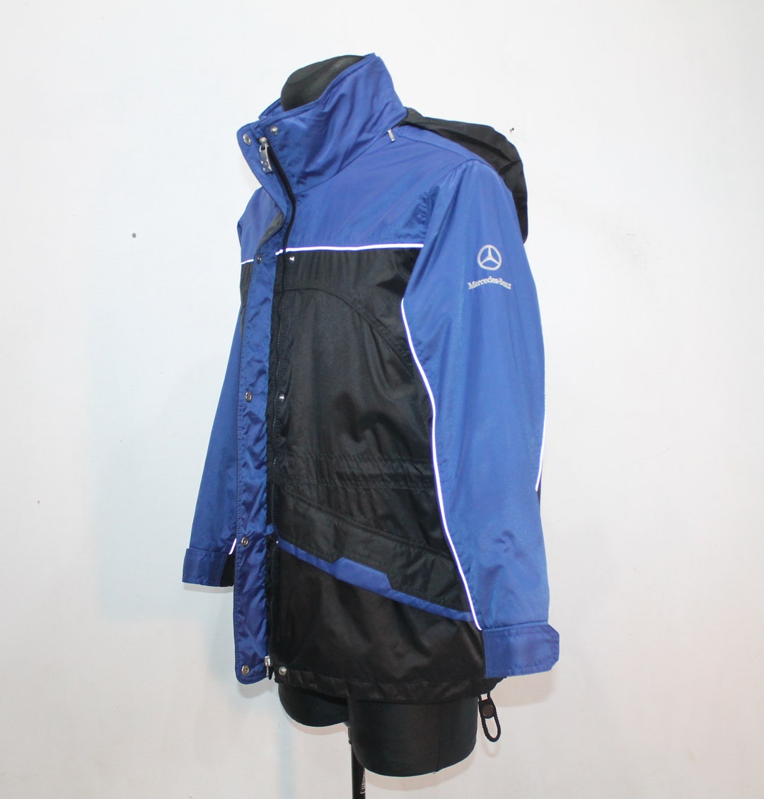 Vintage Mercedes Benz Jacket, Hooded Jacket, Raincoat, Padded Jacket ...
