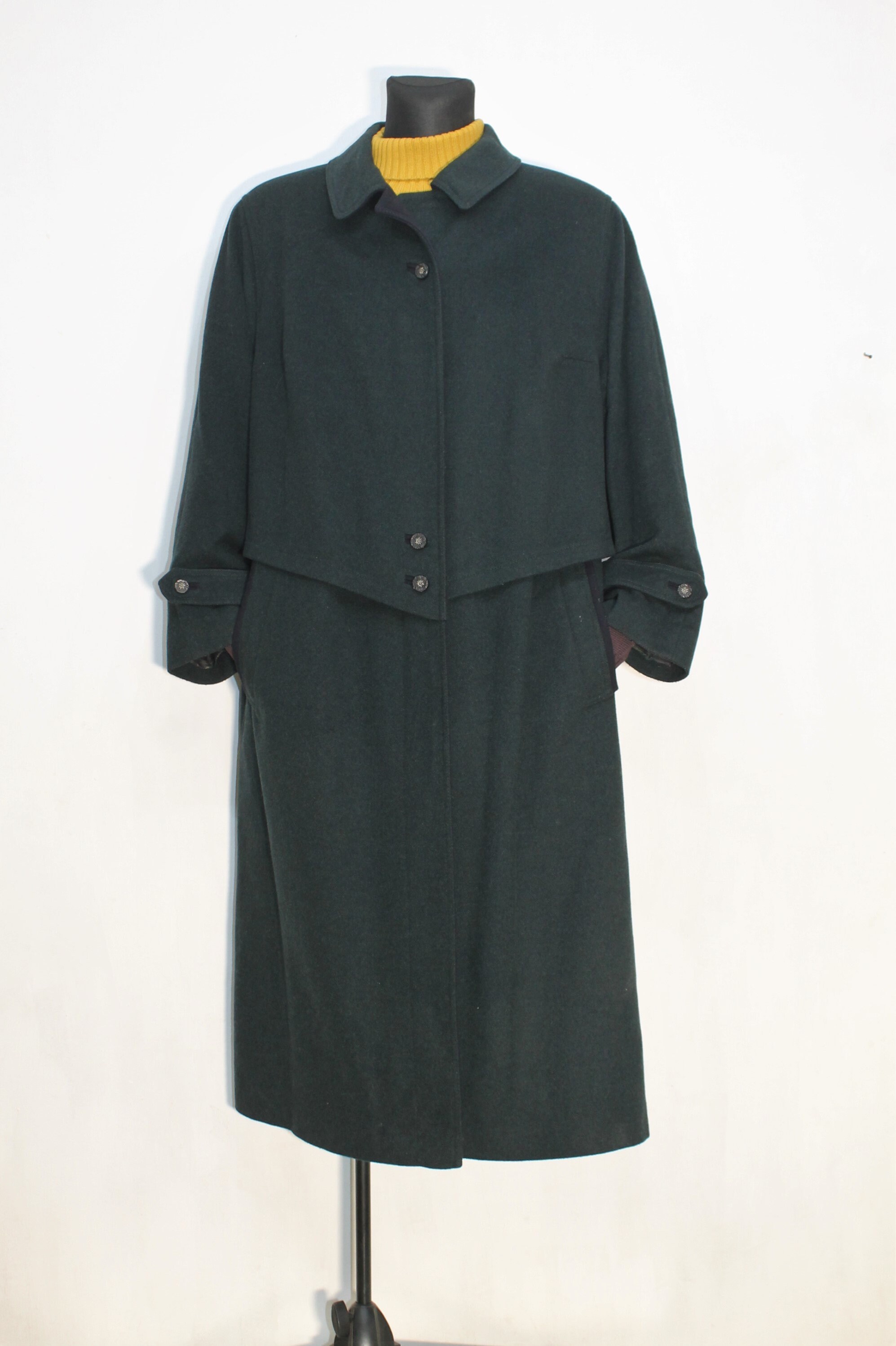 Alpaca Coat Women Vintage Classic Bavarian Overcoat Austrian - Etsy