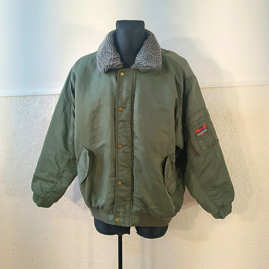 Vintage MA-1 Flying Bomber Retro Tactical Swingster Jacket Military ...