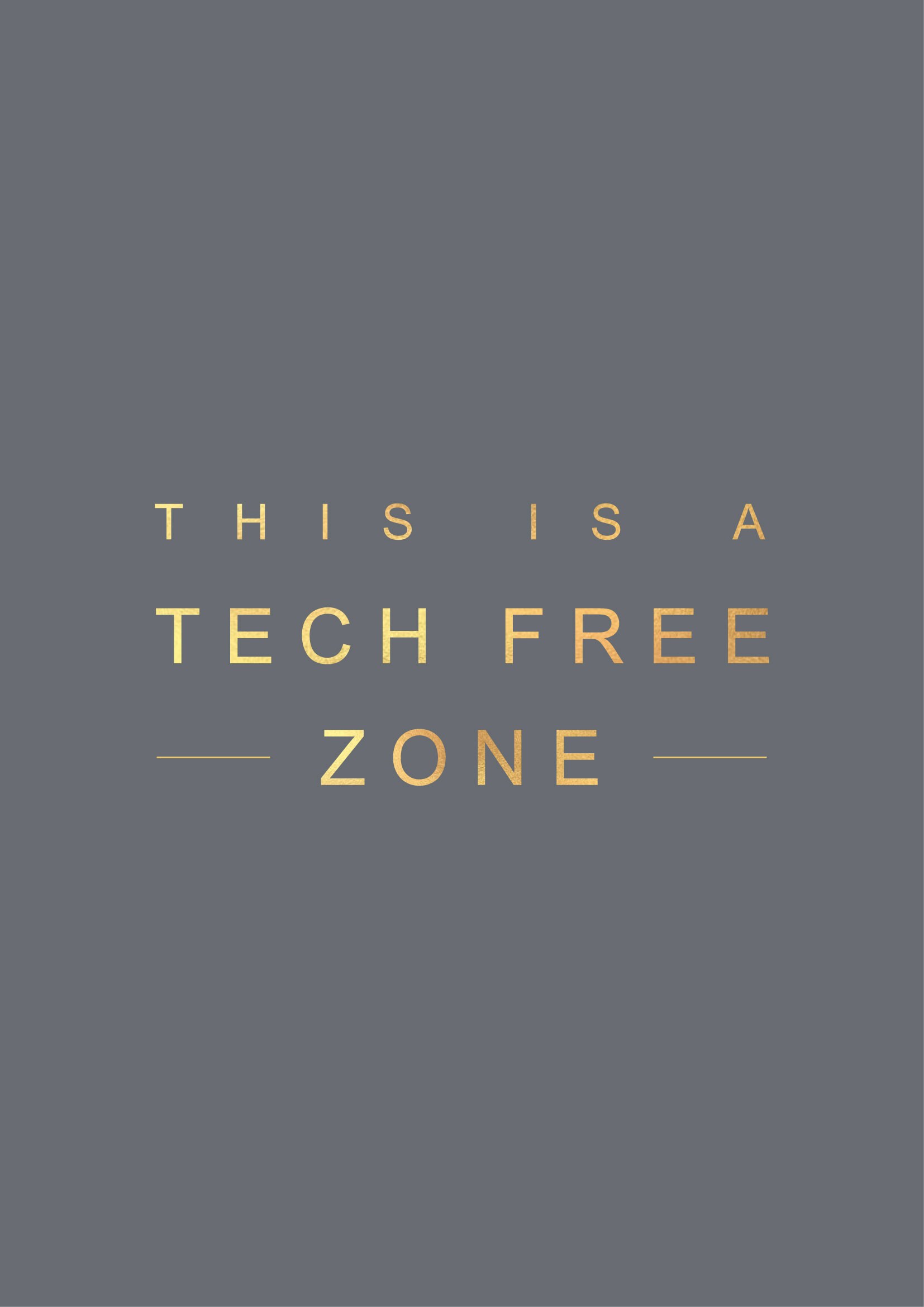 Tech Free Zone, No Tech Sign, Table Manners Sign, Family Rules Sign ...