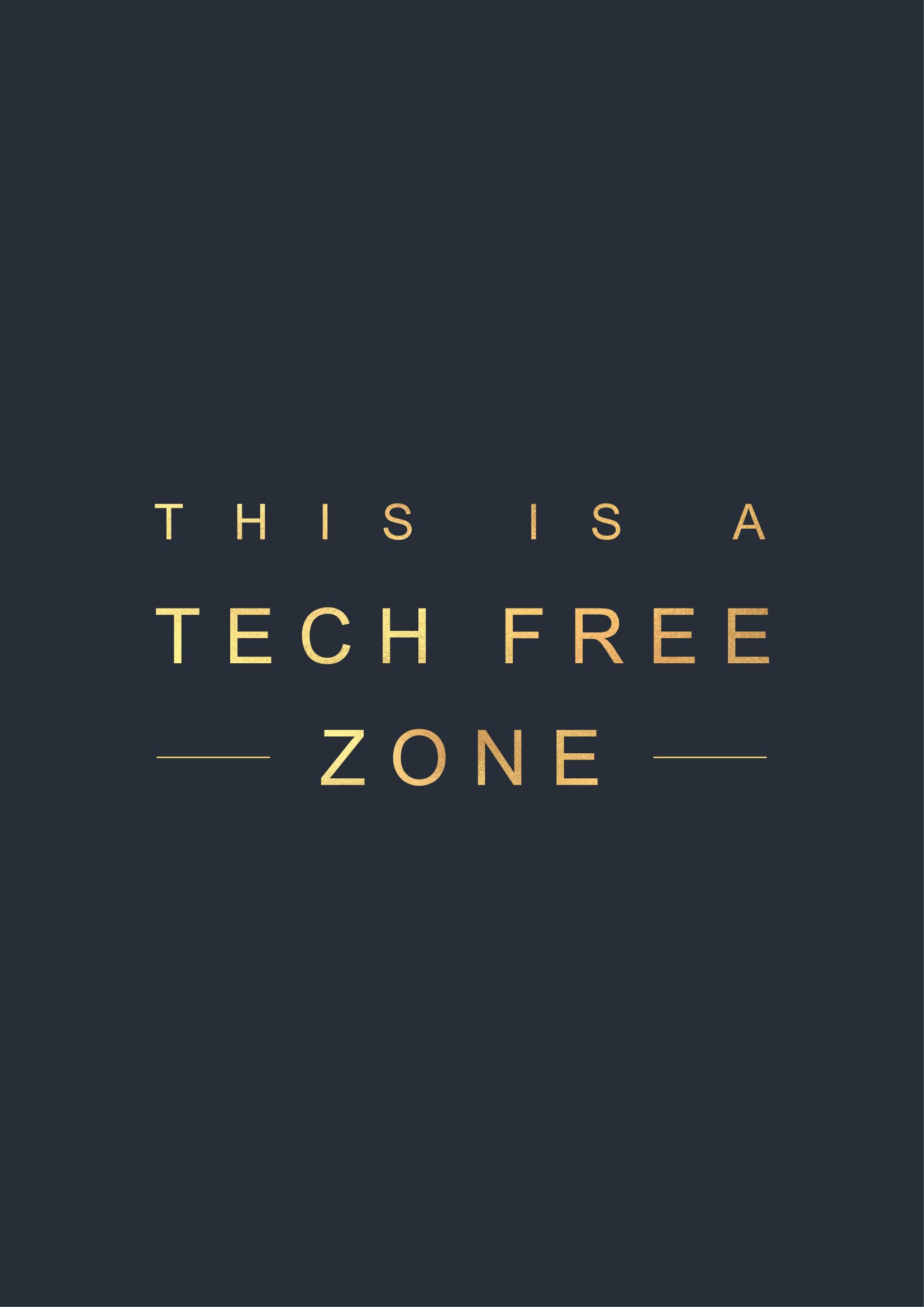 Tech Free Zone, No Tech Sign, Table Manners Sign, Family Rules Sign ...