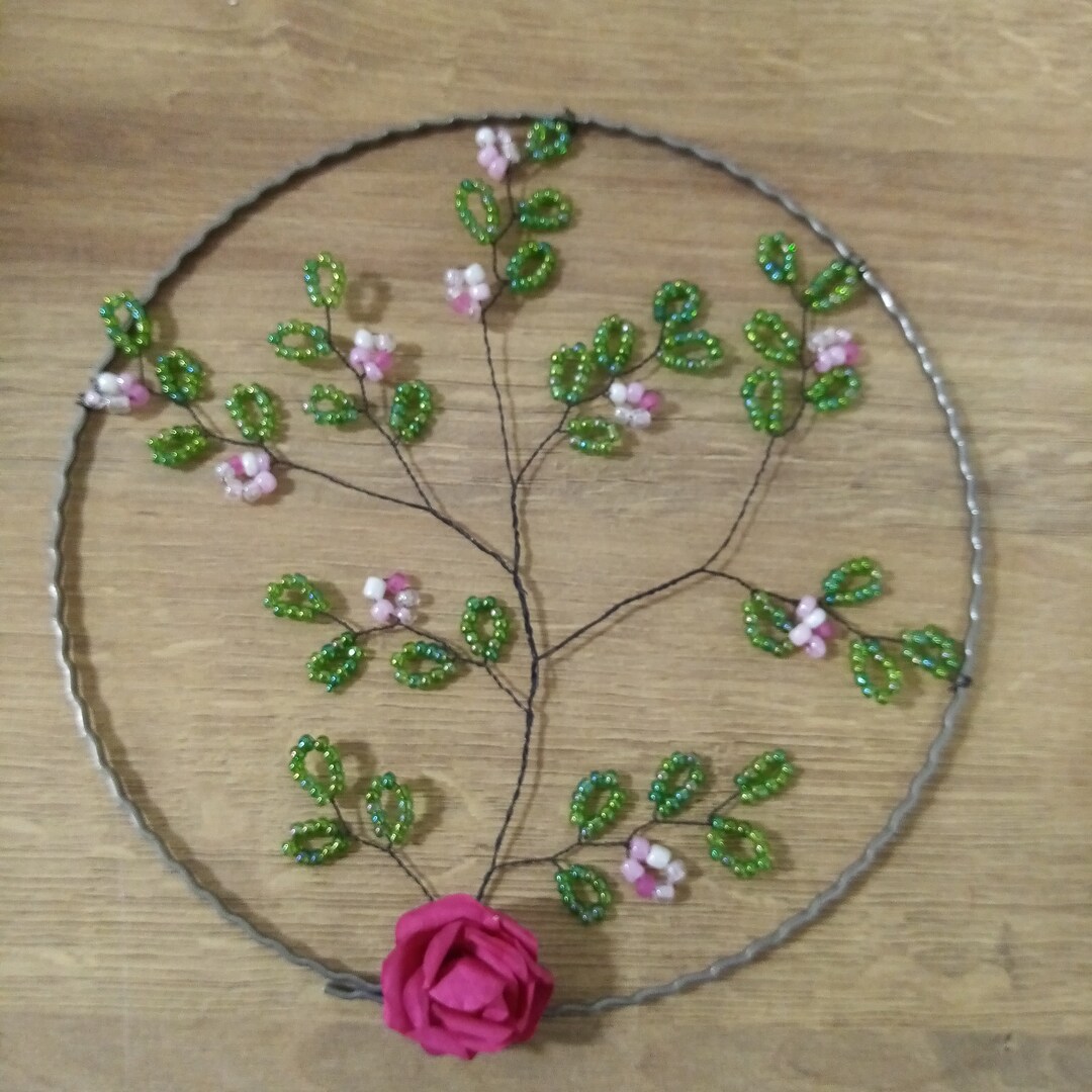 Suncatcher Spring Tree Glass Window Picture Suncatcher Tree - Etsy