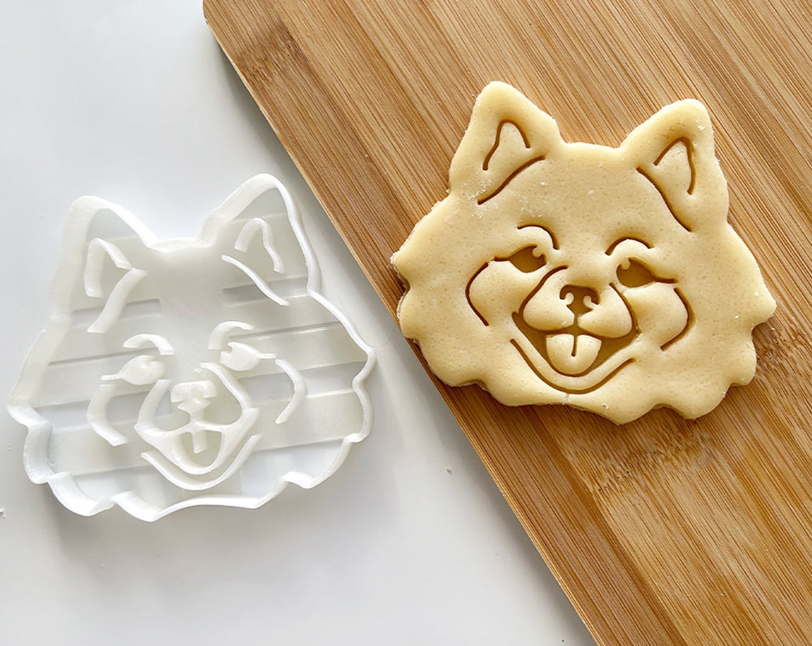 Pomeranian Cookie Cutter Dog Cookie Cutter Fondant and Clay - Etsy