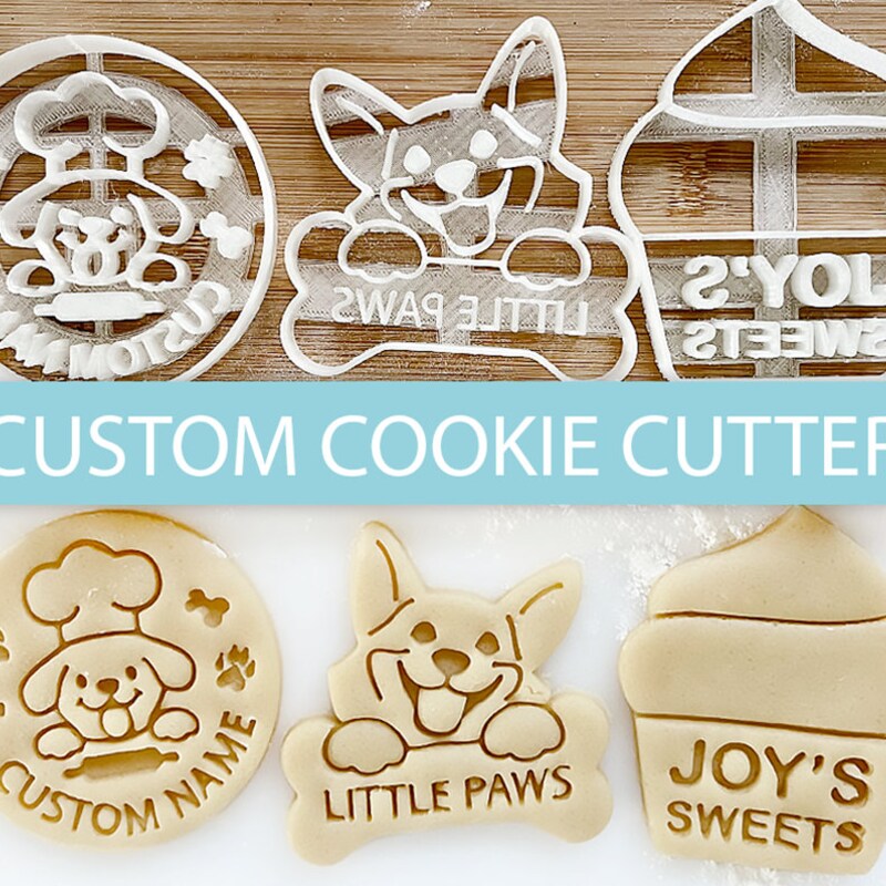 Custom Cookie Cutters - Etsy