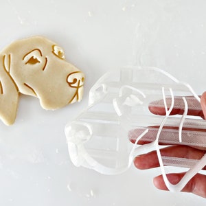 German Shorthaired Pointer Cookie Cutter Dog Face Custom Pet Gift for ...