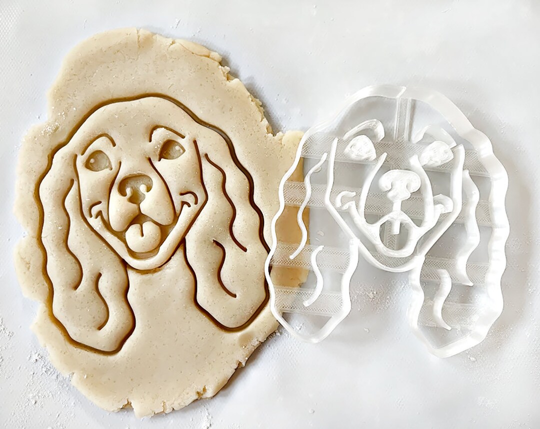 Cocker Spaniel Cookie Cutter, Dog Portrait Cutter - Etsy