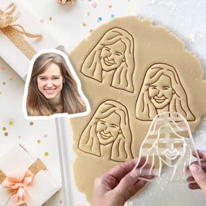 Custom Face Cookie Cutter From Photo: Personalized Gift for Son ...