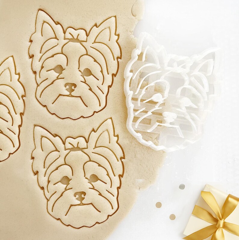 Yorkshire Terrier Cookie Cutter: Dog Breed Cookie Stamp Gift for Pet ...