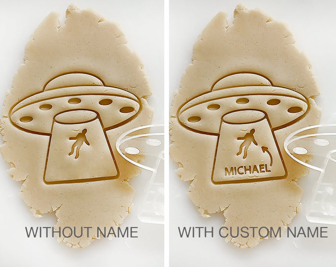 UFO With Human Cookie Cutter - Etsy