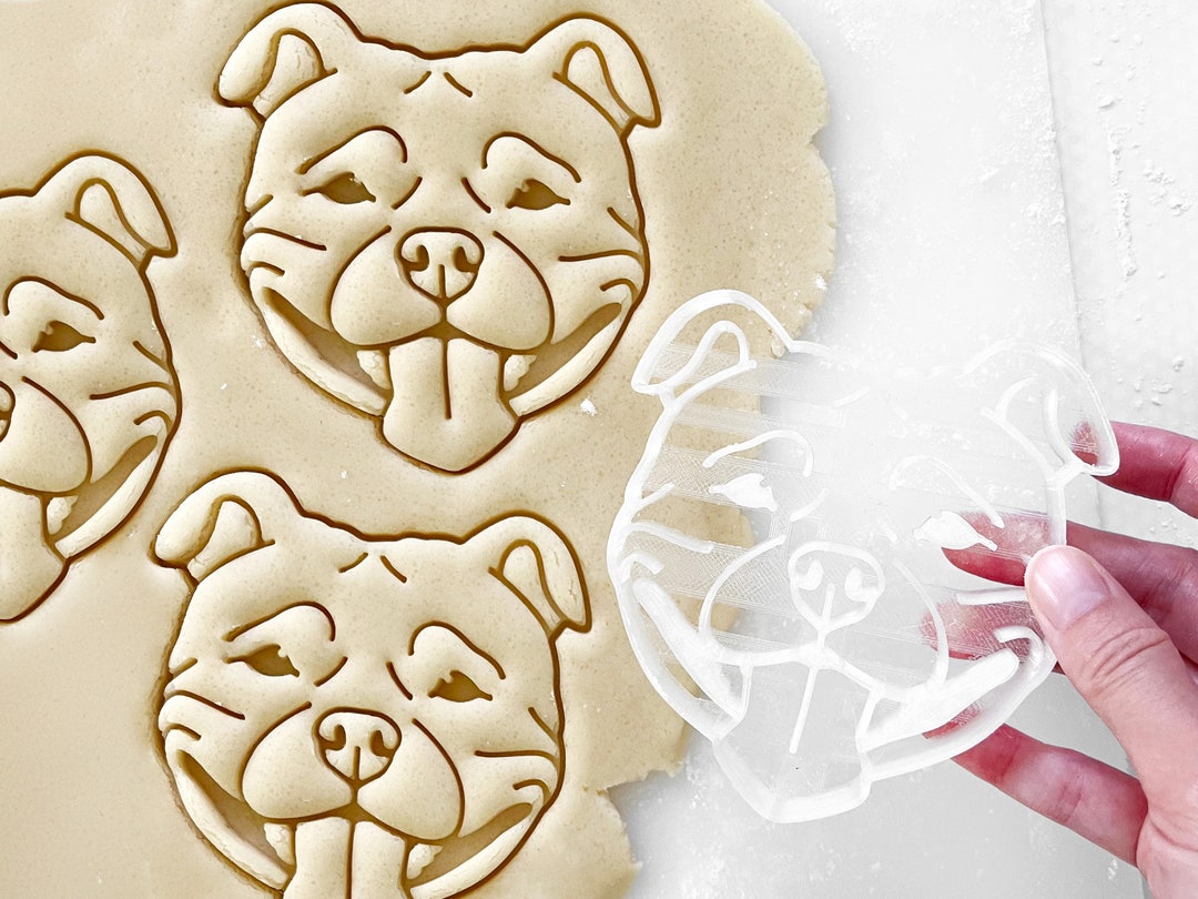 American Bully Cookie Cutter, Dog Portrait Cutter, American Bully XL - Etsy
