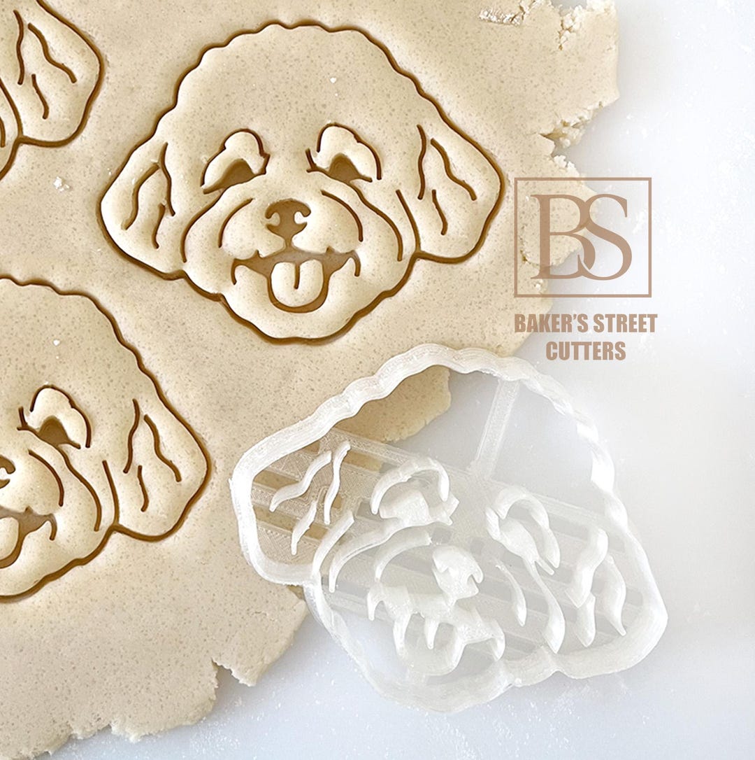 Mini Doodle Cookie Cutter: Poodle Clay Stamp - Etsy