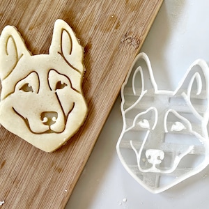 Husky Cookie Cutter Dog Cookie Cutter Fondant and Clay - Etsy