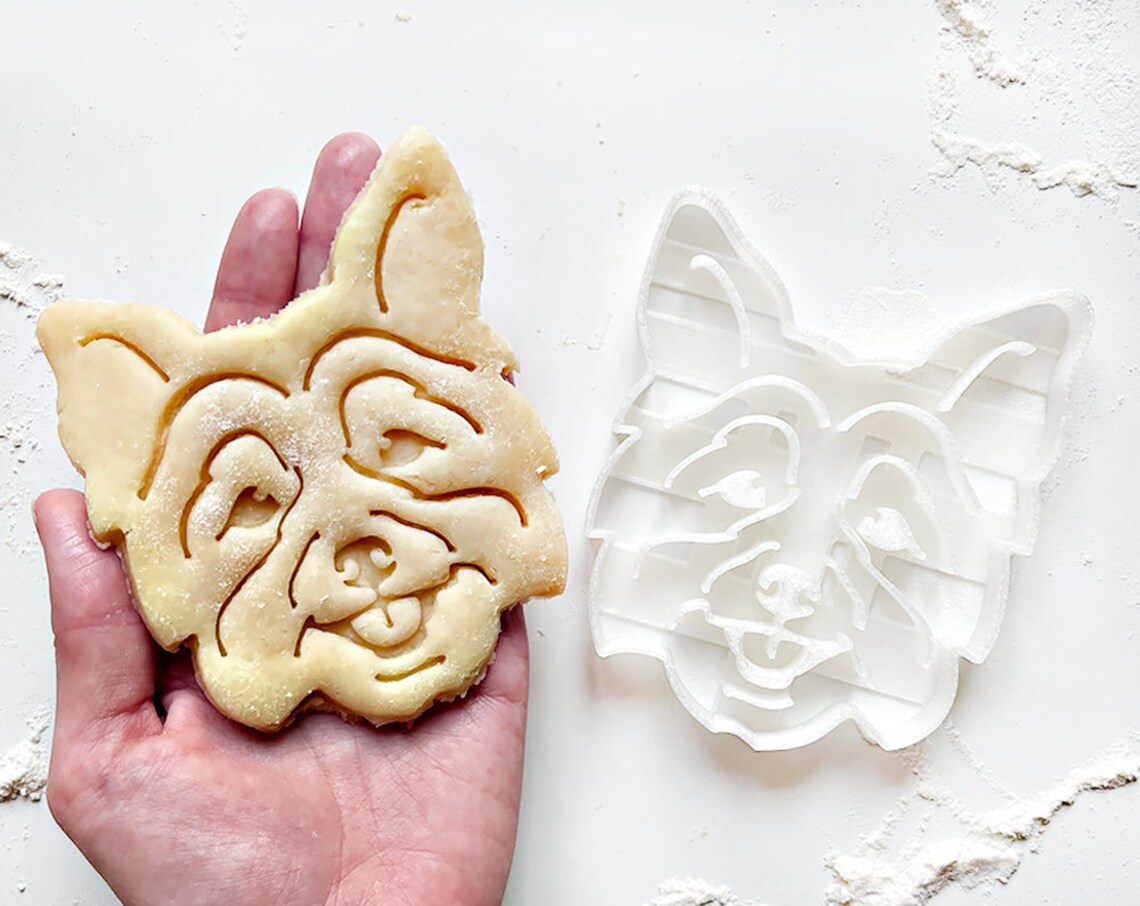 Yorkshire Terrier Cookie Cutter 2 Dog Cookie Cutter Fondant - Etsy