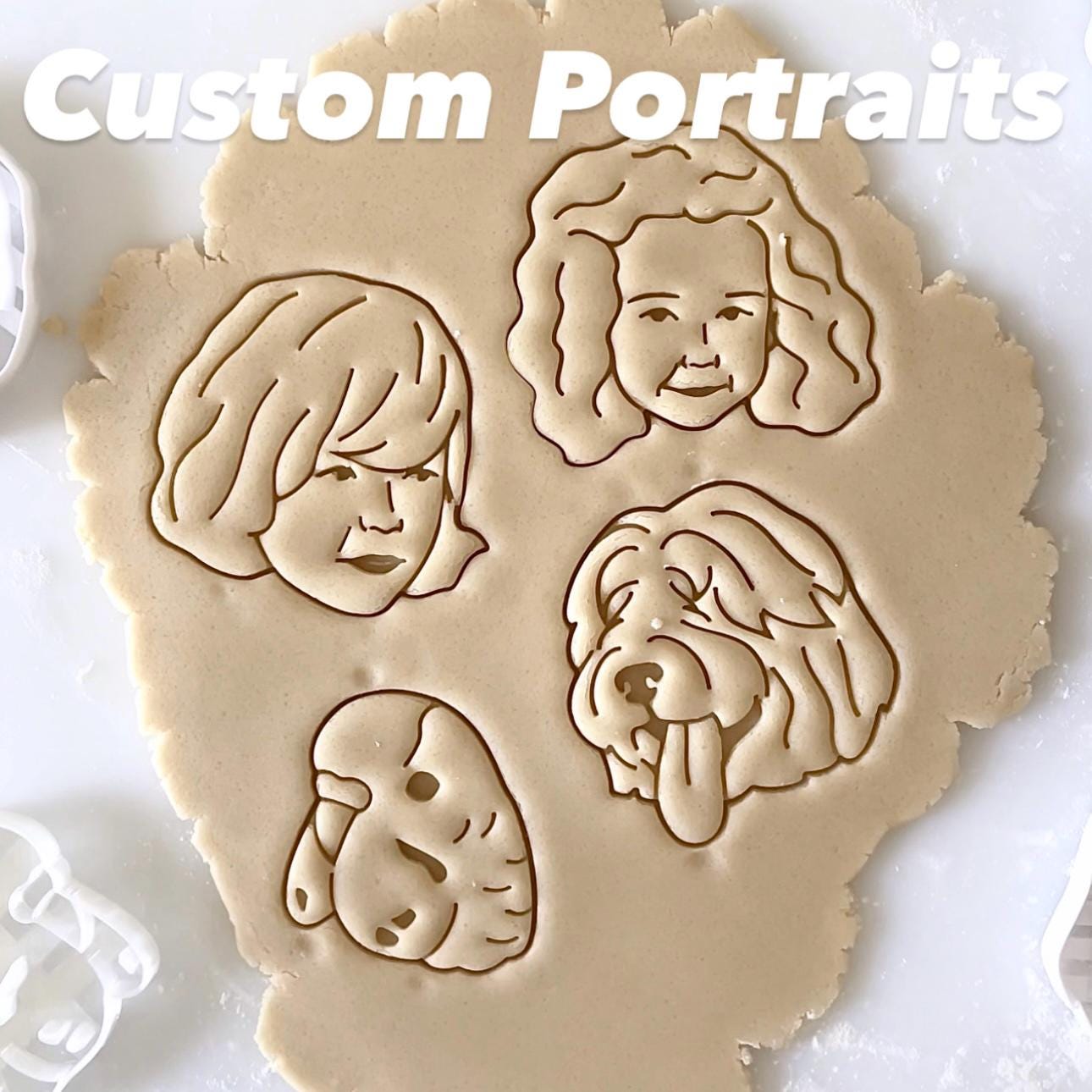 Custom Face Cookie Cutter From Photo: Personalized Gift for Son ...
