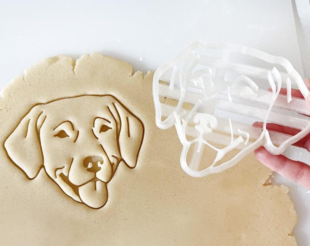 Labrador Chesapeake Bay Cookie Cutter, Brown Black Labrador, Clay and ...