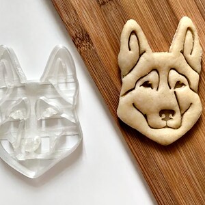 Husky Cookie Cutter Dog Cookie Cutter Fondant and Clay - Etsy