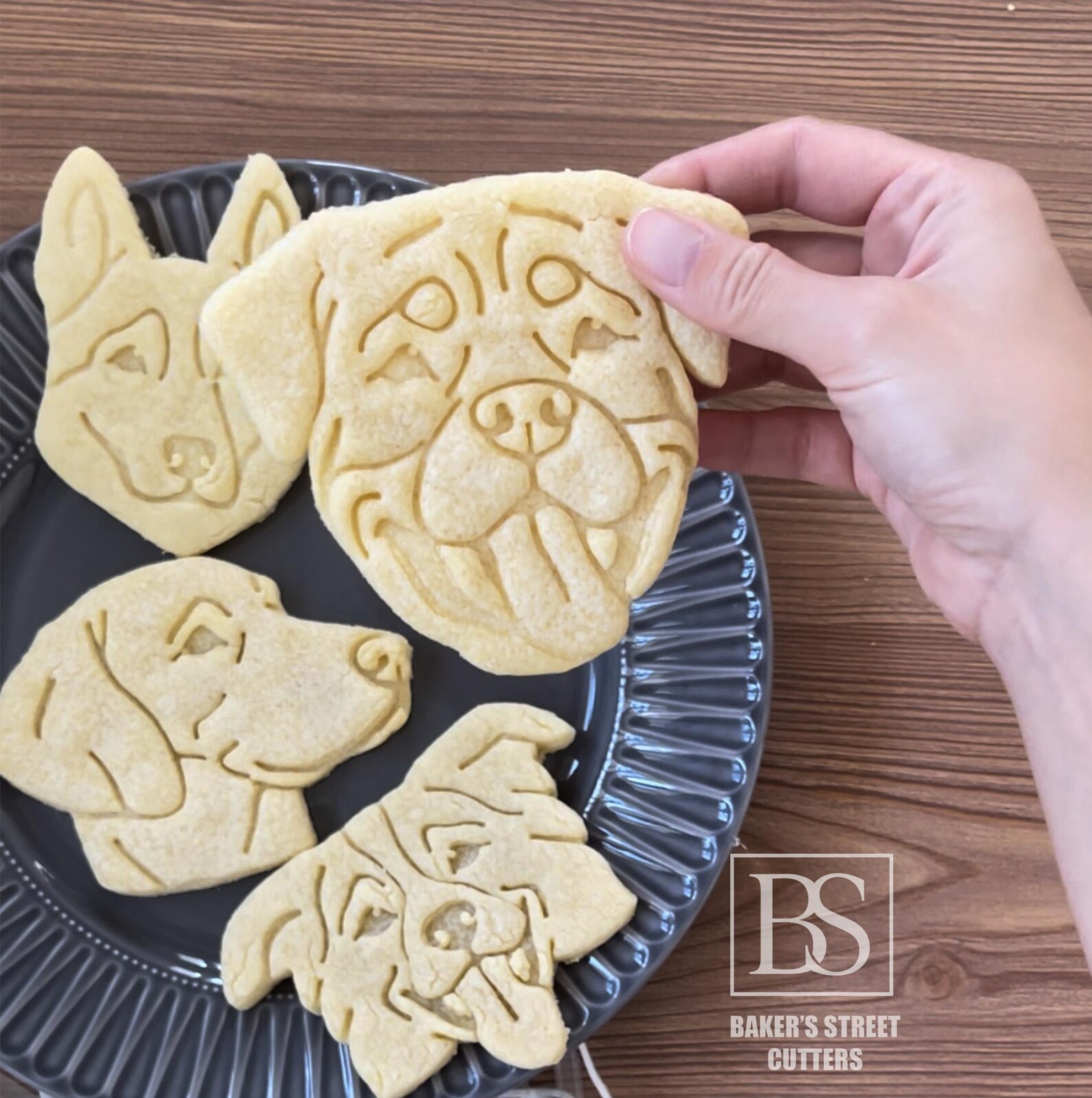 Rottweiler Dog Breed Cookie Cutter: Custom Pet Portrait Gift - Etsy