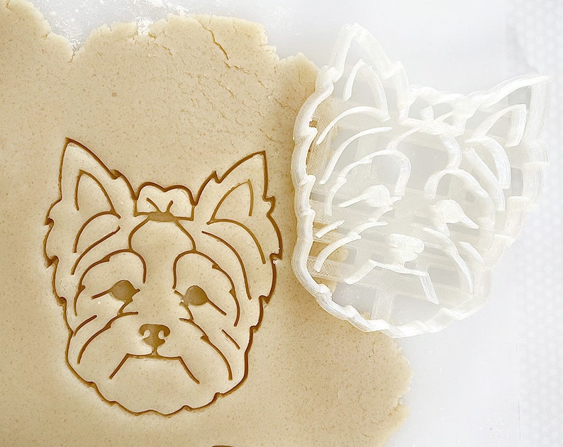 Yorkshire Terrier Cookie Cutter: Dog Breed Cookie Stamp Gift for Pet ...