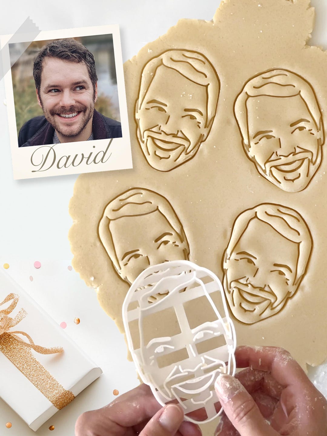 Custom Face Cookie Cutter From Photo: Personalized Gift for Son ...