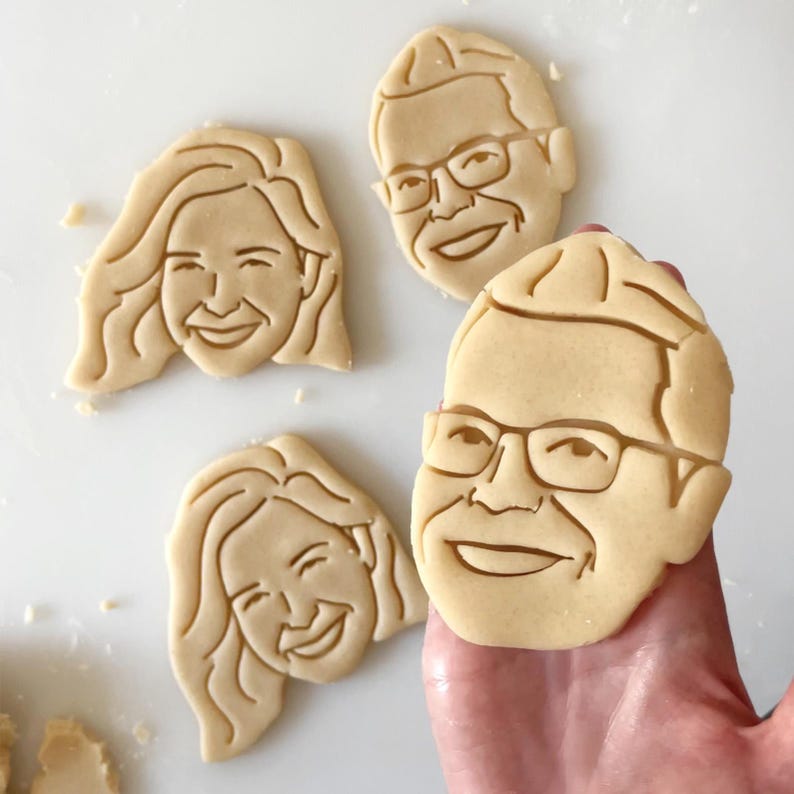 Custom Face Cookie Cutter From Photo: Personalized Gift for Son ...