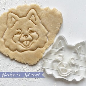 Pomeranian Cookie Cutter Dog Cookie Cutter Fondant and Clay | Etsy