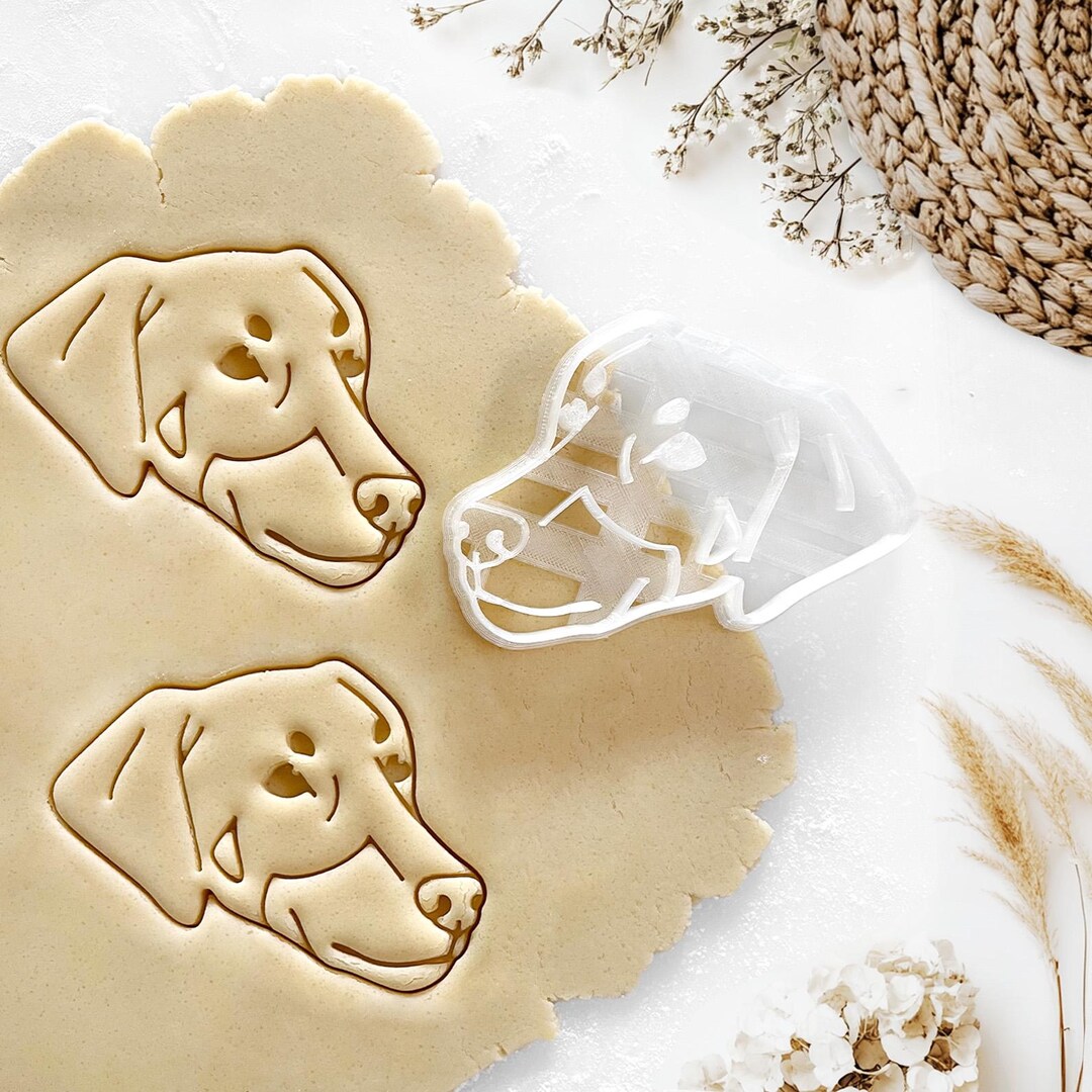 Doberman Cookie Cutter: Dog Breed Stamp for Cookies, Dog Treats ...