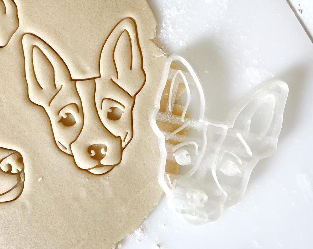 Rat Terrier Cookie Cutter, Dog Portrait, Clay Cutters and Fondant ...