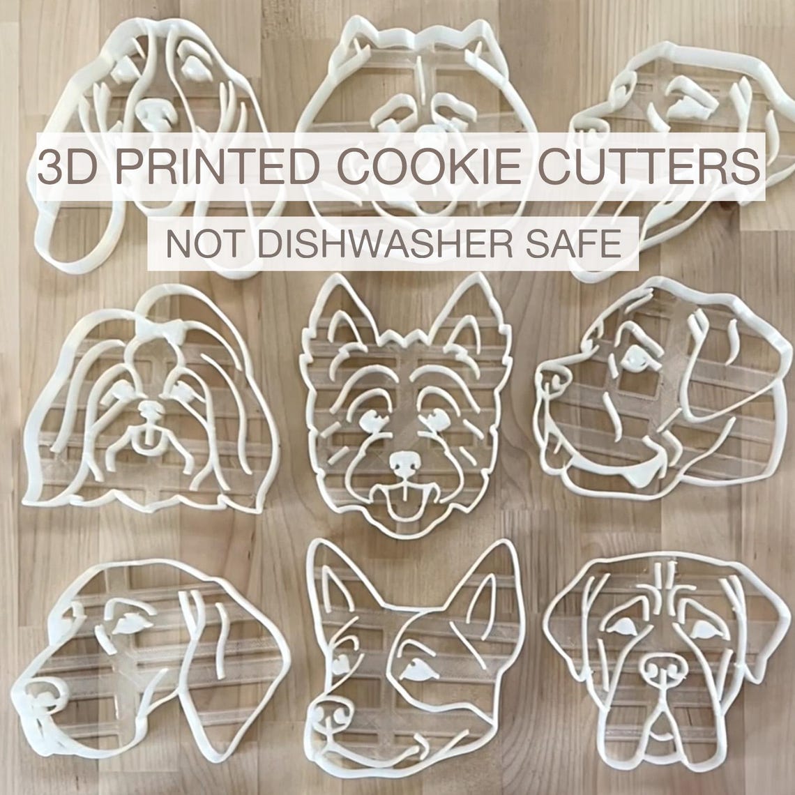 Great Dane Cookie Cutter, Dog Portrait Cutter 3d Printed - Etsy