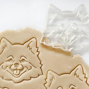 Pomeranian Cookie Cutter, Dog Cookie Cutter, Fondant and Clay, Cookie ...