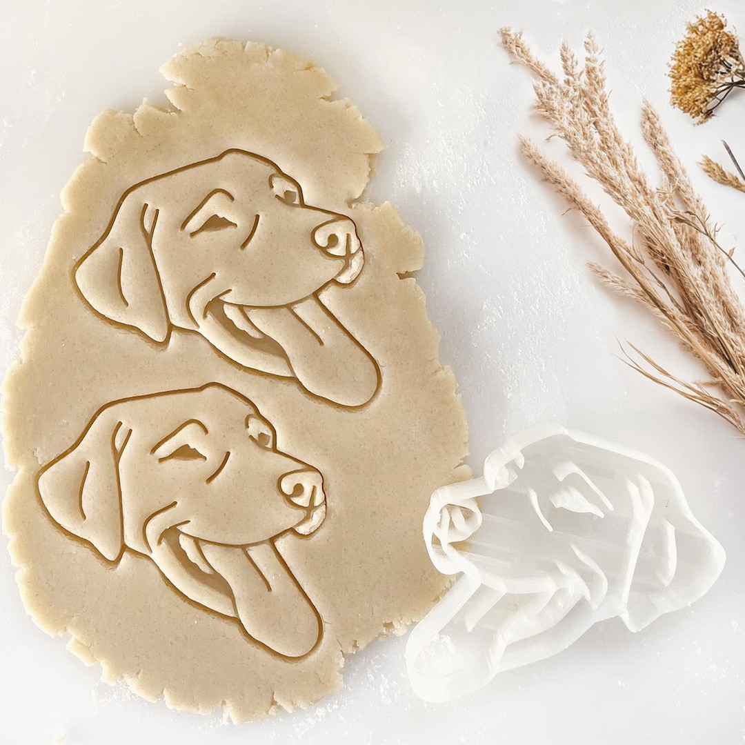 Labrador Cookie Cutter, Fondant and Clay, Retriever, Gift for Dog Mom ...