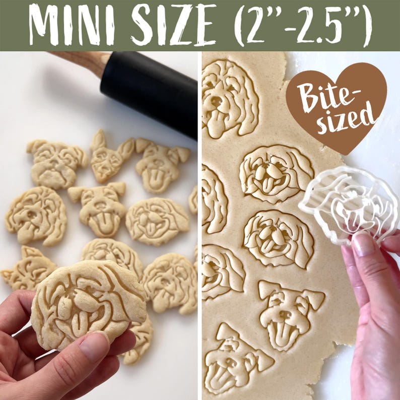 Beagle Cookie Cutter: Custom Pet Portrait Stamp, Fondant Clay Dog Breed ...
