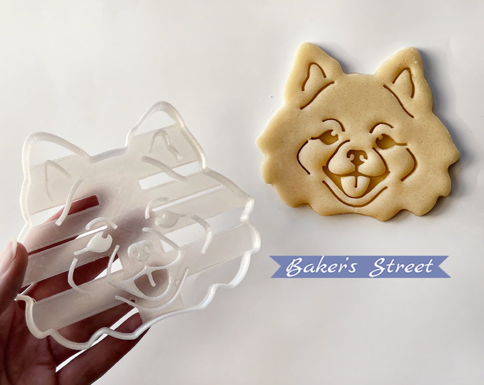 Pomeranian Cookie Cutter Dog Cookie Cutter Fondant and Clay - Etsy