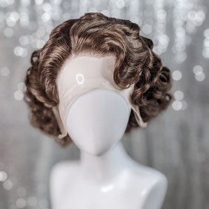 MADE TO ORDER Lightweight 1930s Lacefront Wig, Vintage Hairstyle ...