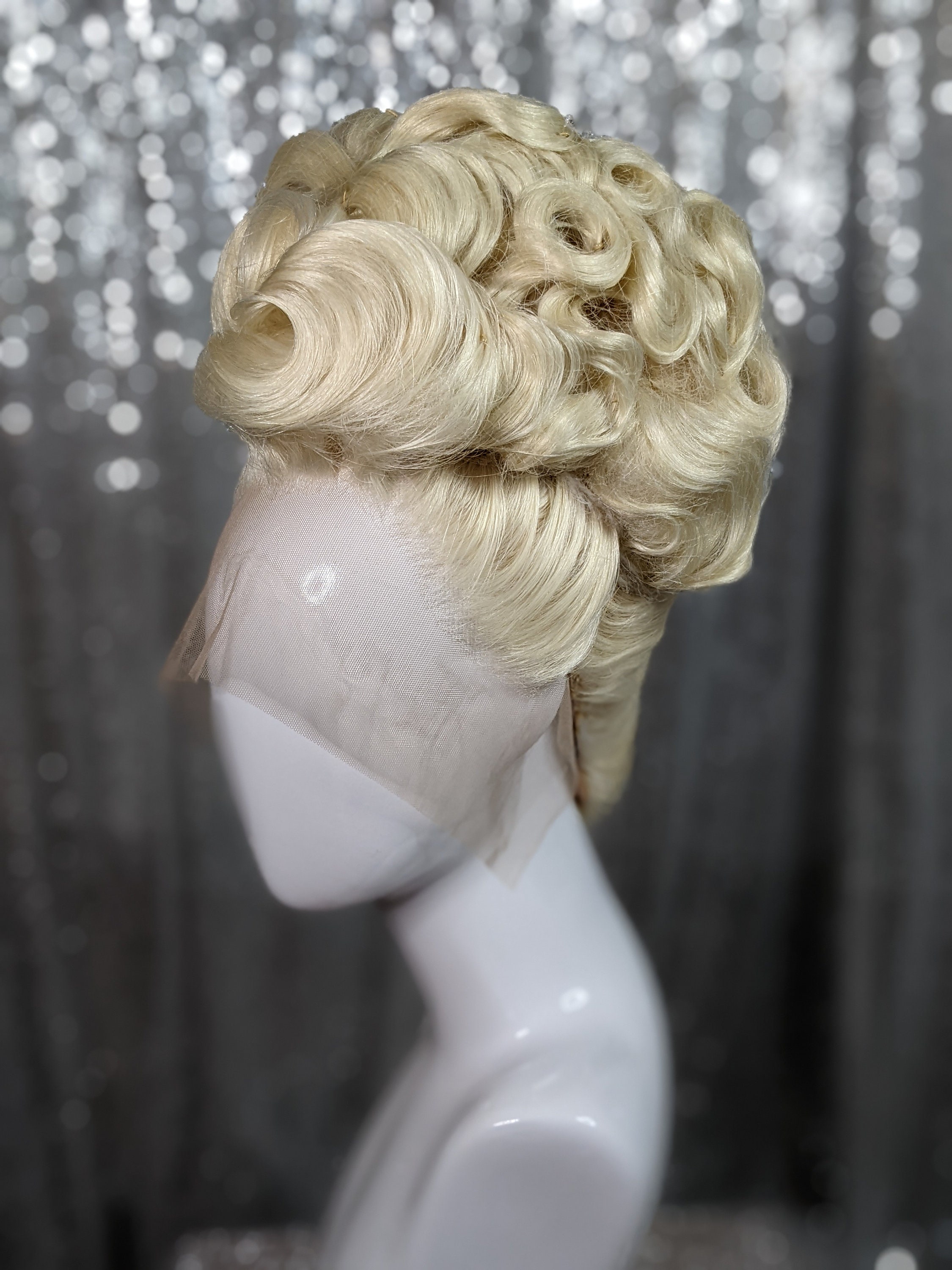 MADE TO ORDER Huge Double Stack Drag Updo Wig Vintage Wig - Etsy Australia