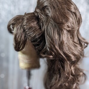 MADE TO ORDER Huge Double Stack Drag Ponytail Wig, Hard Front Wig, Drag ...