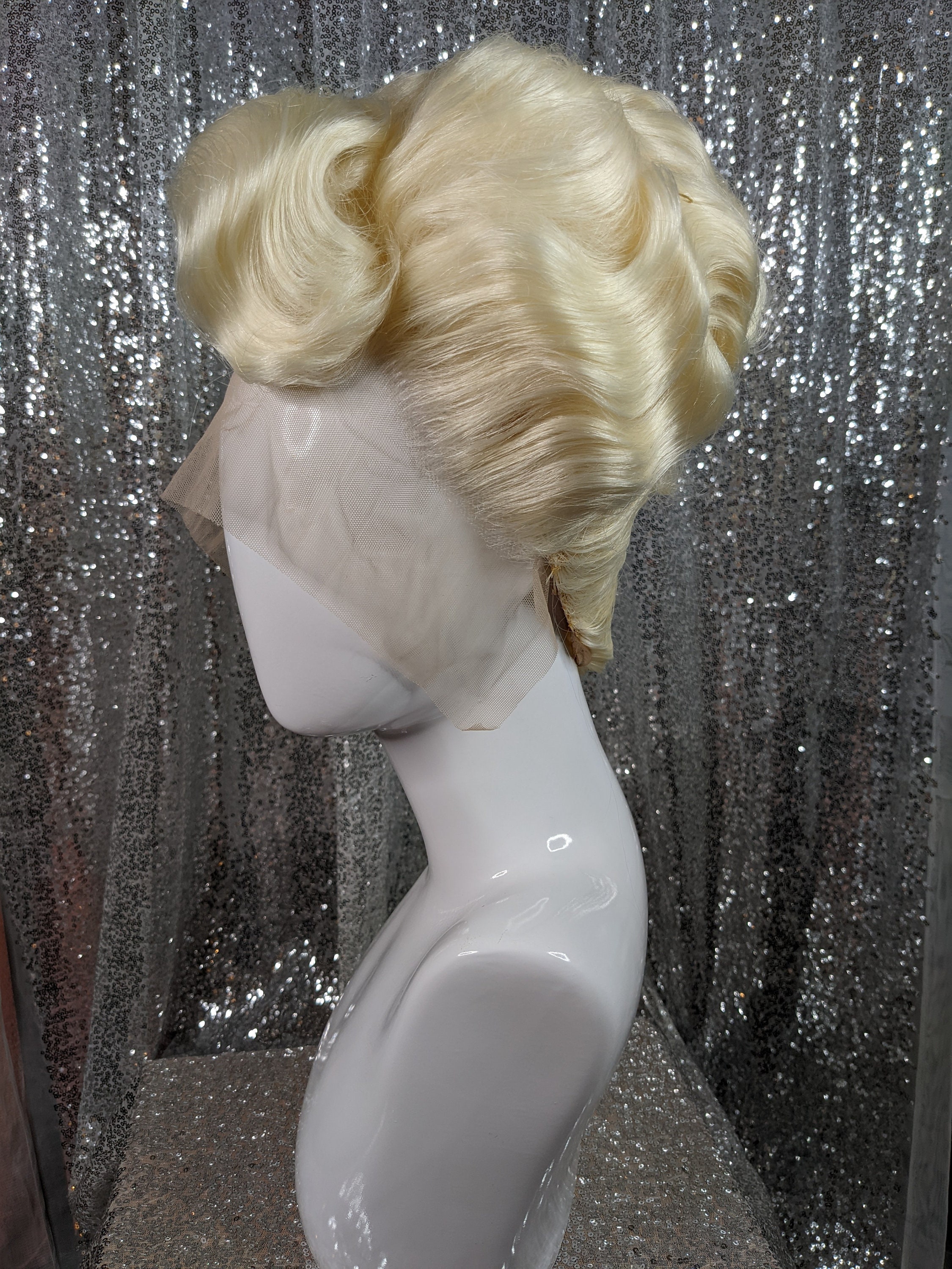 MADE TO ORDER 1950s Updo Wig Lacefront Wig Drag Queen Wig - Etsy