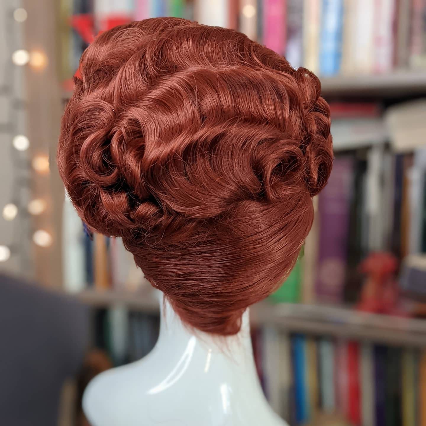 MADE TO ORDER 1950s Updo Wig Lacefront Wig Drag Queen Wig - Etsy