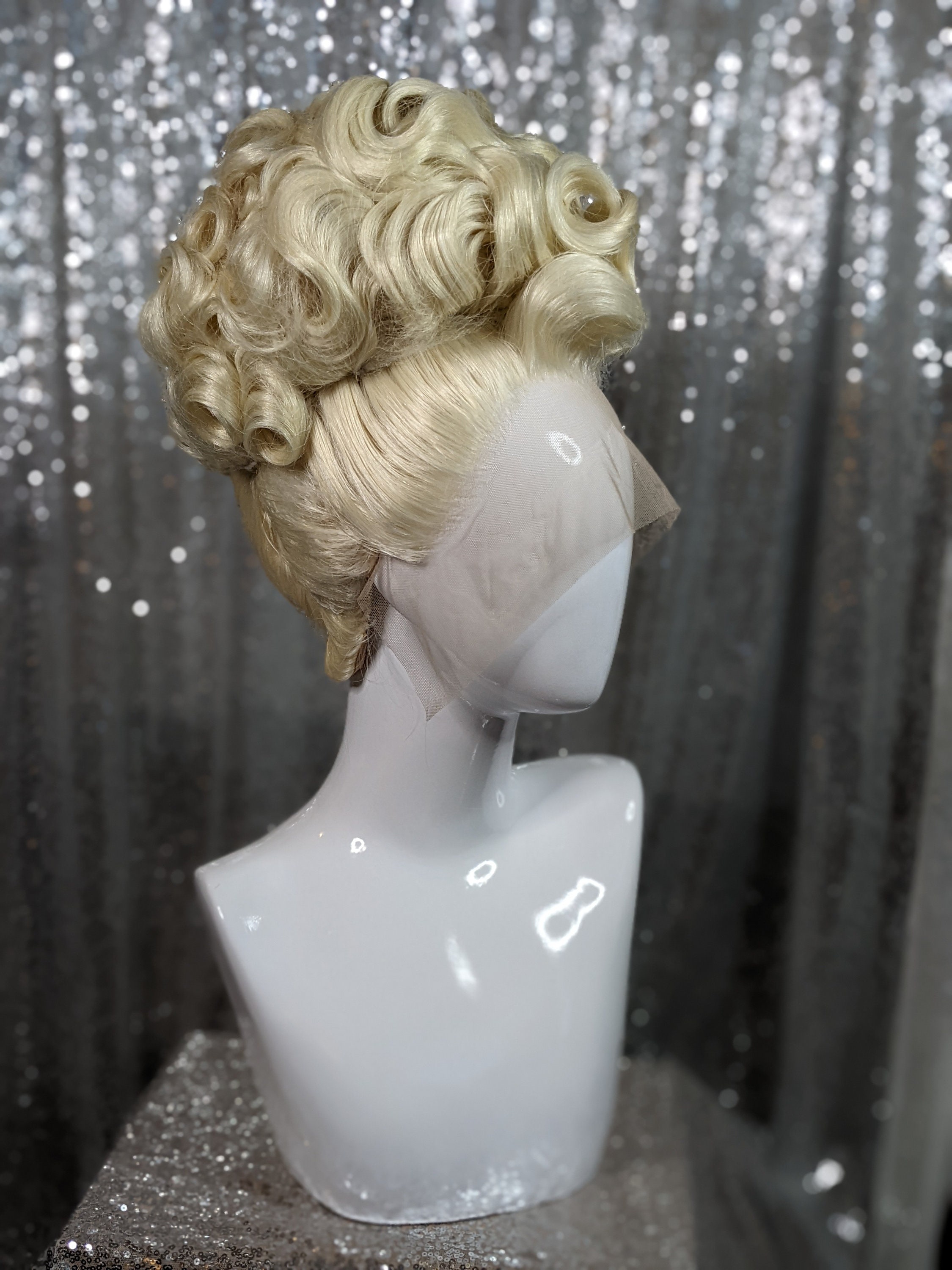 MADE TO ORDER Huge Double Stack Drag Updo Wig Vintage Wig - Etsy UK