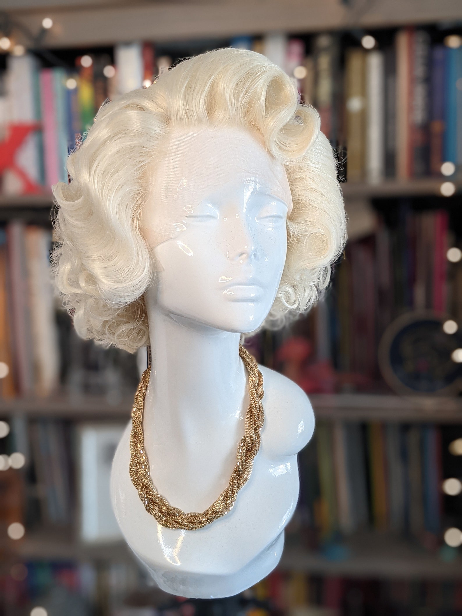 MADE TO ORDER 1950s Fingerwave Wig, Lacefront Wig, Drag Queen Wig ...