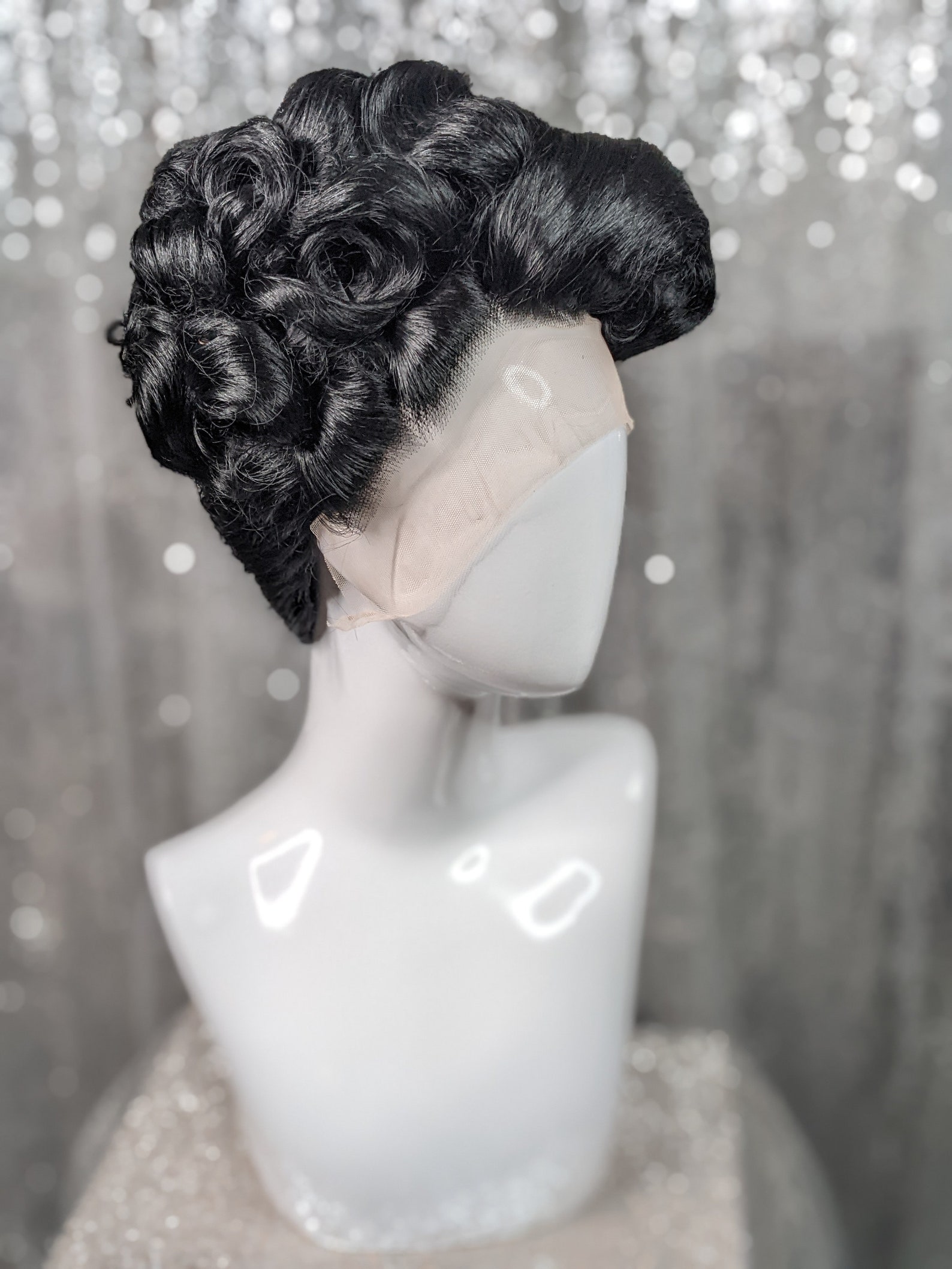 MADE TO ORDER 1960s Updo Wig Vintage Wig Drag Queen Wig. - Etsy
